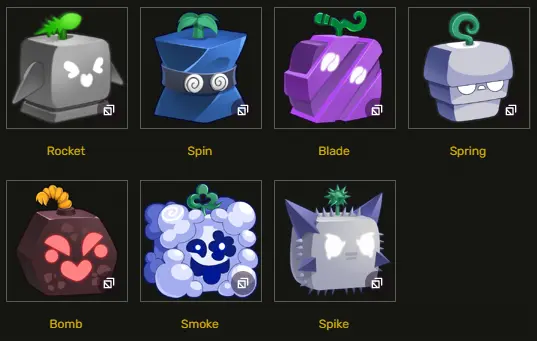 Common Blox Fruits Value List - Blox Fruits Values